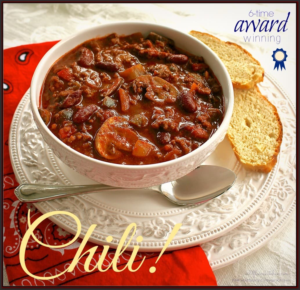 6-Time Award Winning Chili! - Wildflour's Cottage Kitchen