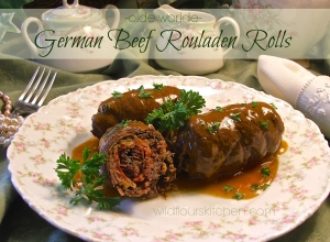 Olde Worlde German Beef Rouladen Rolls with Gravy ("Rindsrouladen ...