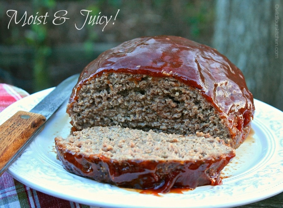 Moist & Juicy Farmhouse Meatloaf - Wildflour's Cottage Kitchen