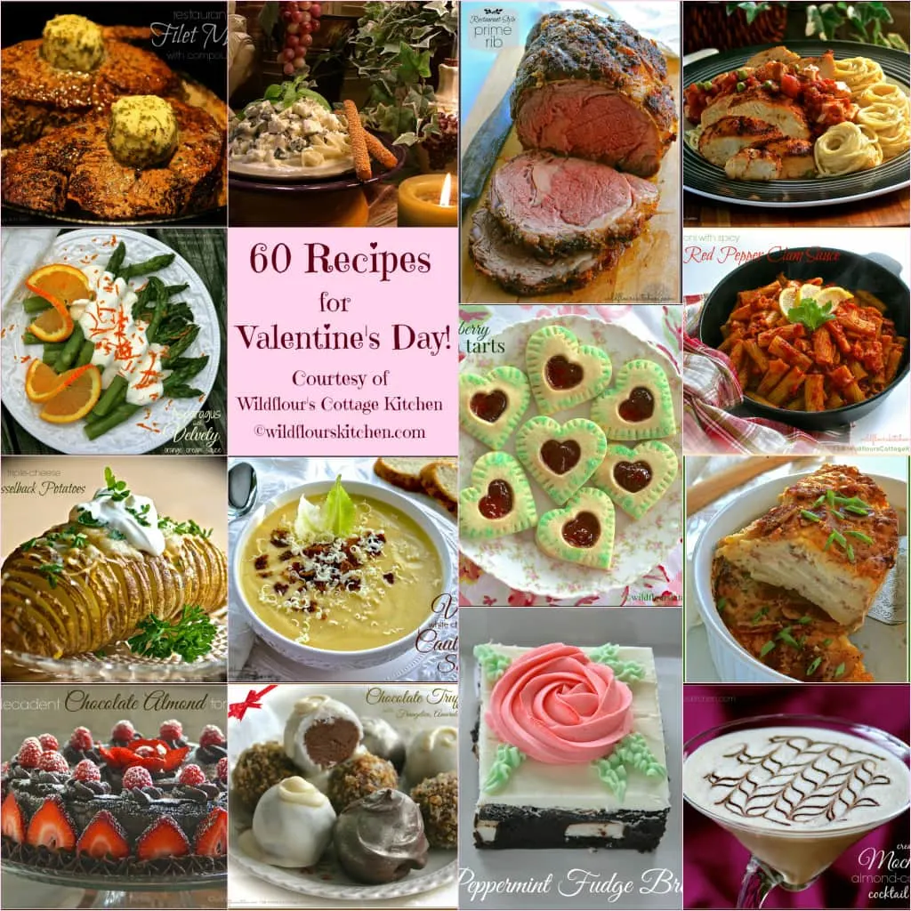 60 Recipes for Valentine's Day! - Wildflour's Cottage Kitchen