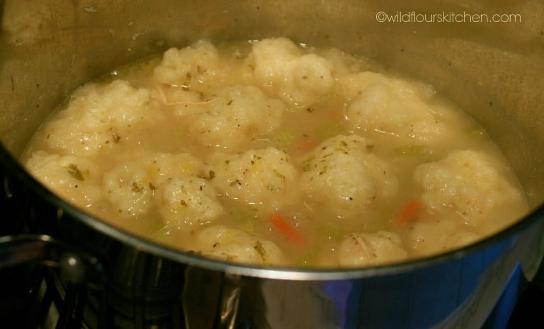 Roast Turkey & Herbed Dumpling Stew (Or Chicken) - Wildflour's Cottage ...