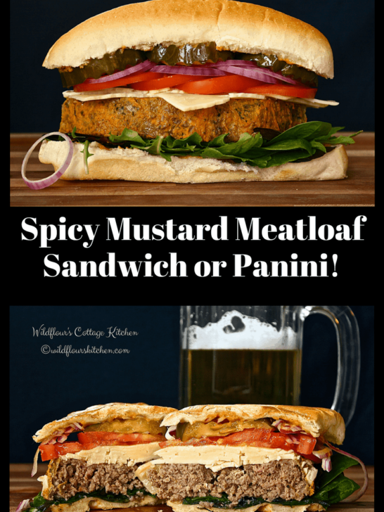 Best Spicy Mustard Meatloaf - Wildflour's Cottage Kitchen