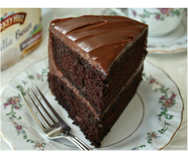Decadent Chocolate Fudge Marion Blackberry Cake - Wildflour's Cottage ...