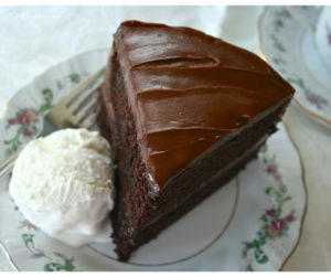 Decadent Chocolate Fudge Marion Blackberry Cake - Wildflour's Cottage ...