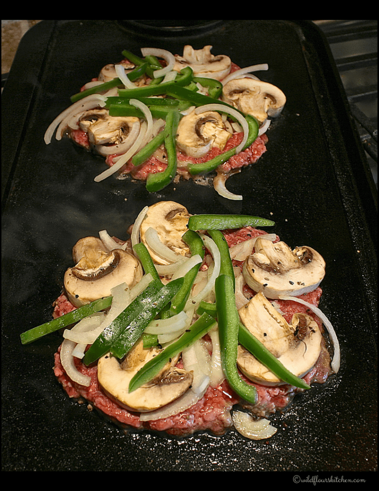 Oklahoma-Style Double Philly Cheesesteak Smashburgers - Wildflour's ...