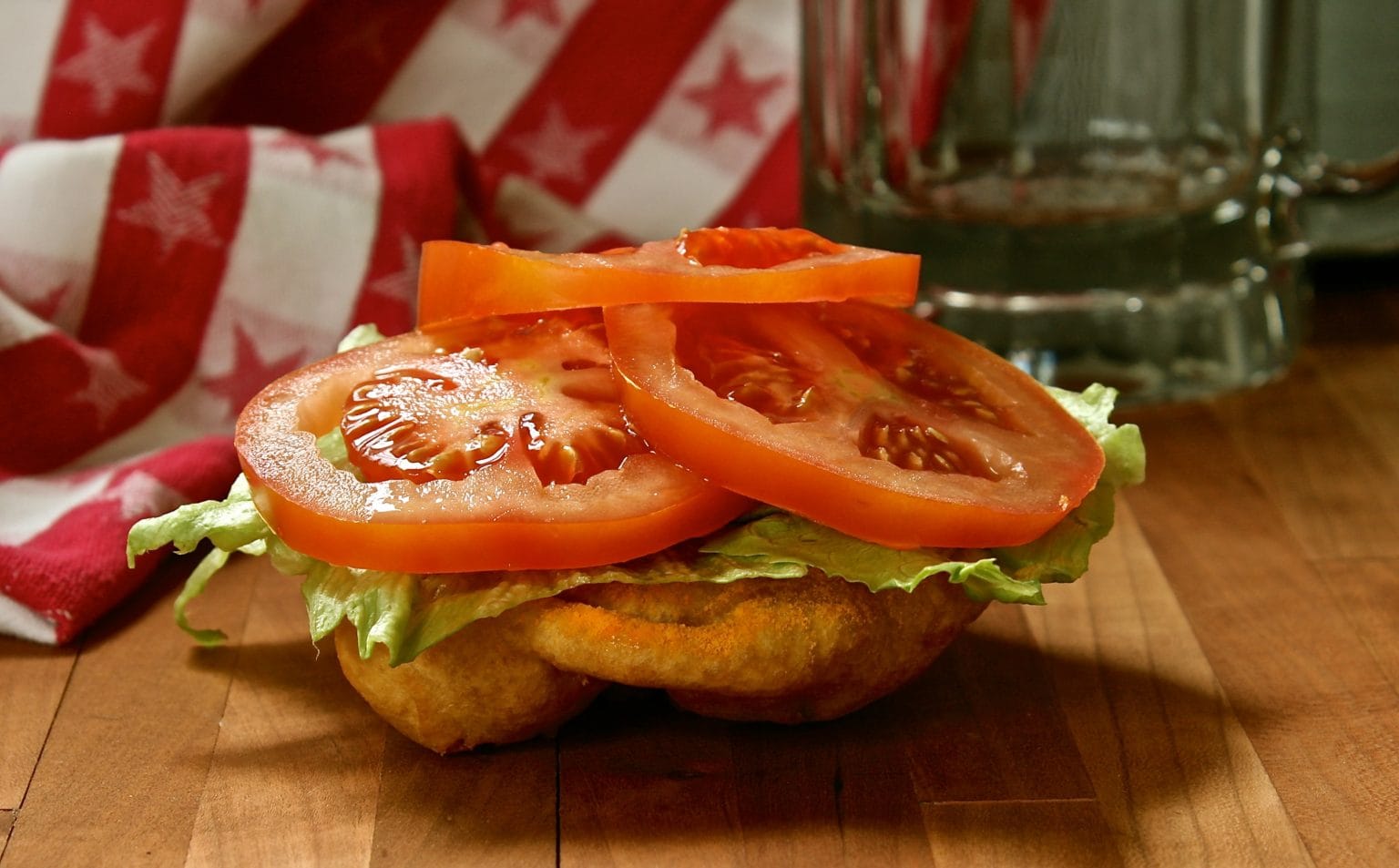 State Fair Funnel Cake Burger / #BurgerMonth 2020 - Wildflour's Cottage ...