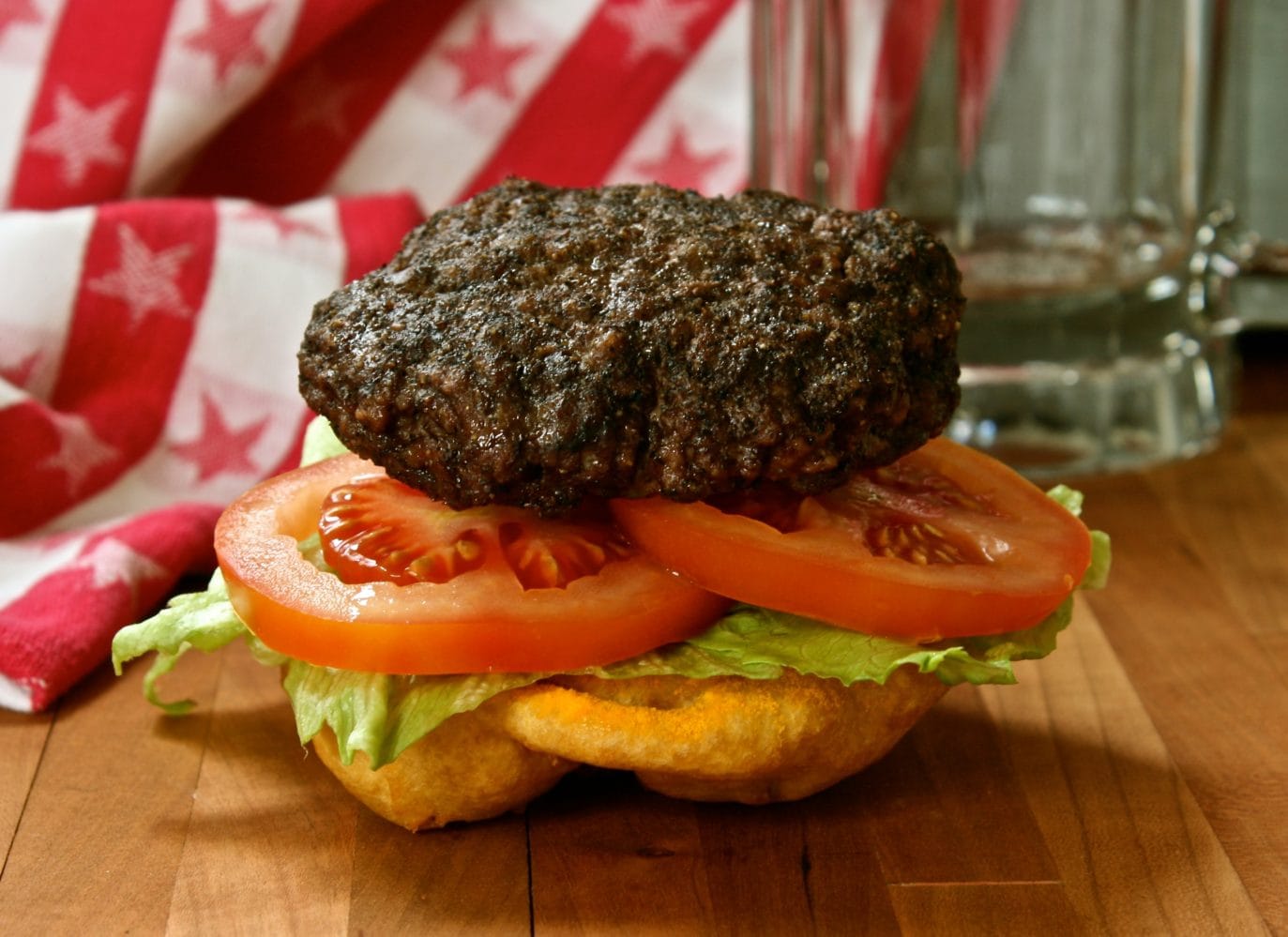 State Fair Funnel Cake Burger / #BurgerMonth 2020 - Wildflour's Cottage ...