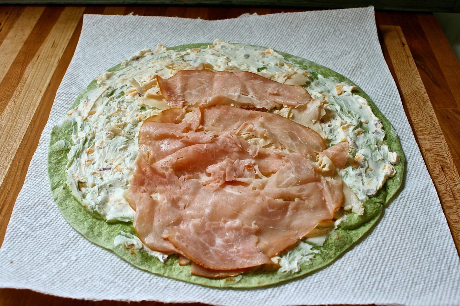 The Works Deli-Style Sandwich Wrap - Wildflour's Cottage Kitchen