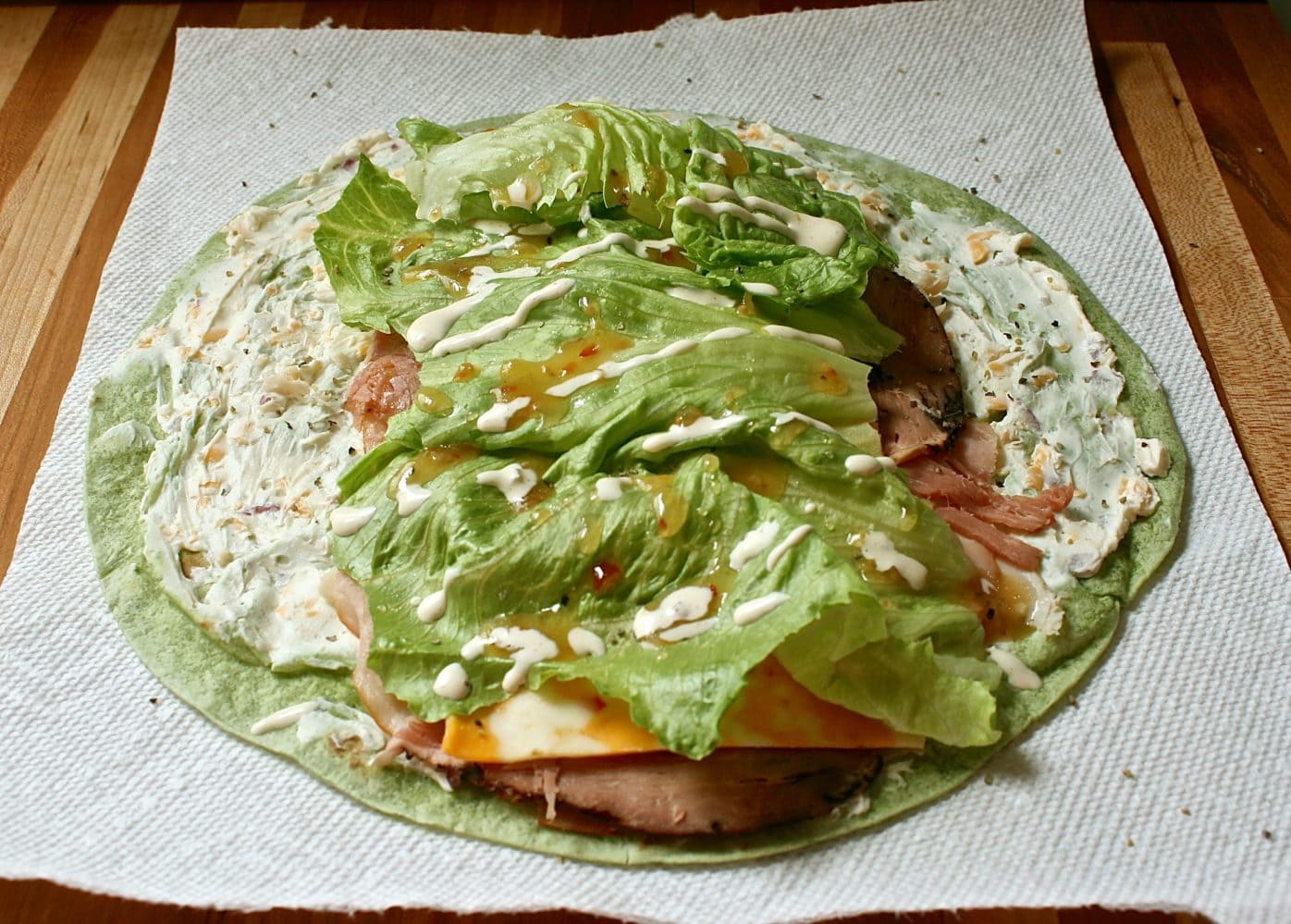 The Works Deli-Style Sandwich Wrap - Wildflour's Cottage Kitchen
