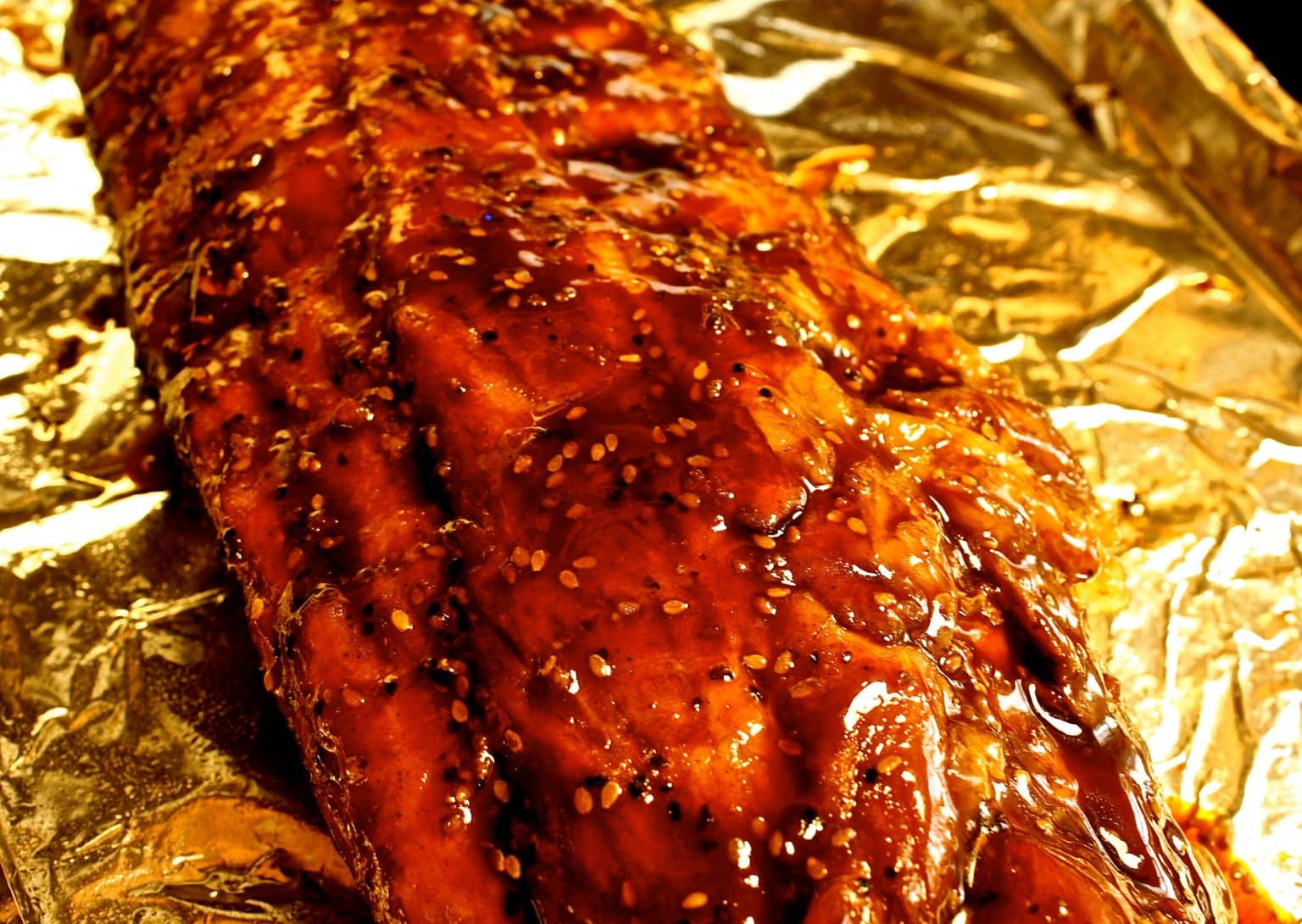 Fall-Off-The-Bone Oven-Baked Teriyaki Ribs - Wildflour's Cottage Kitchen