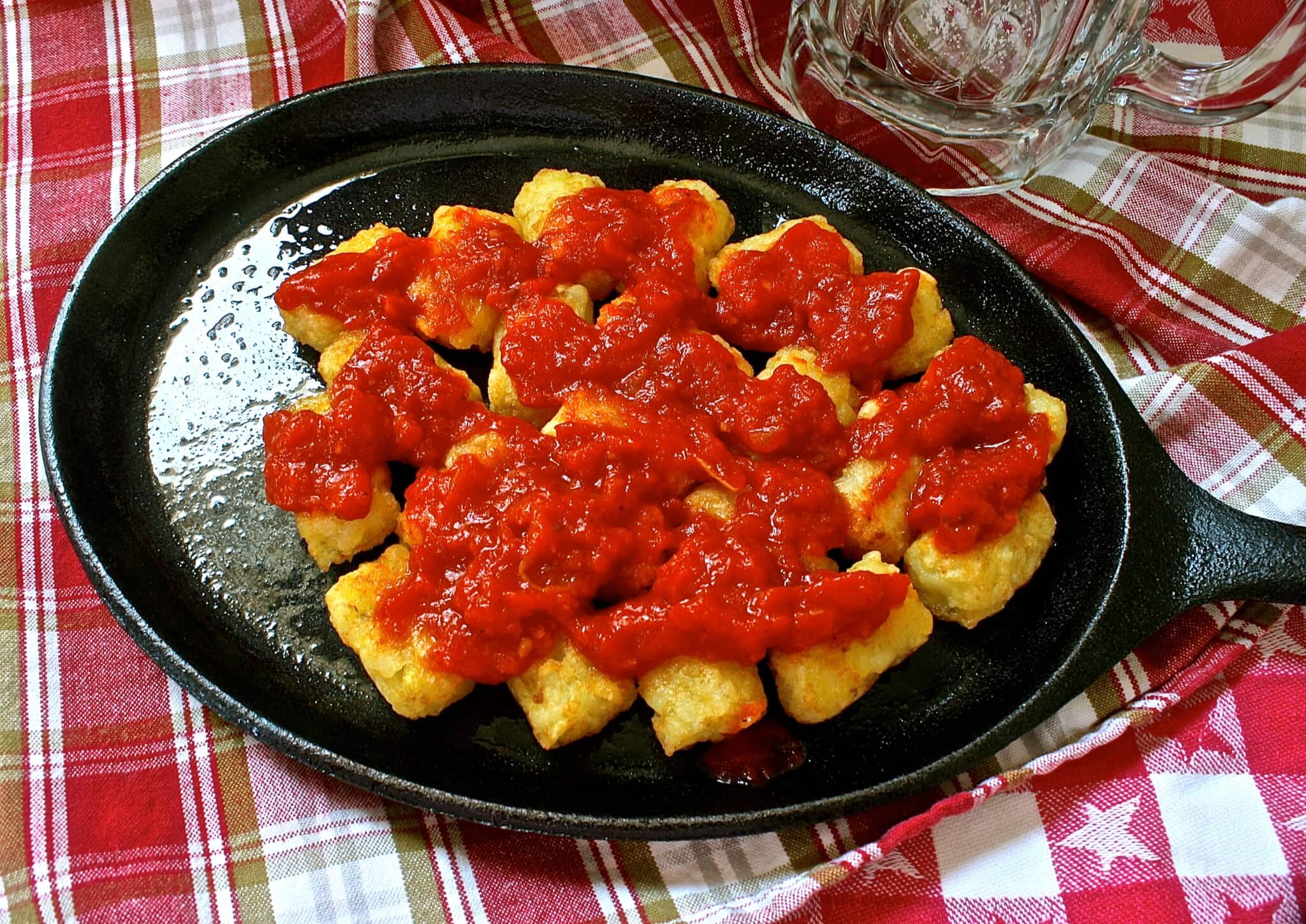 Loaded Sausage and Pepperoni Pizza Tots - Wildflour's Cottage Kitchen